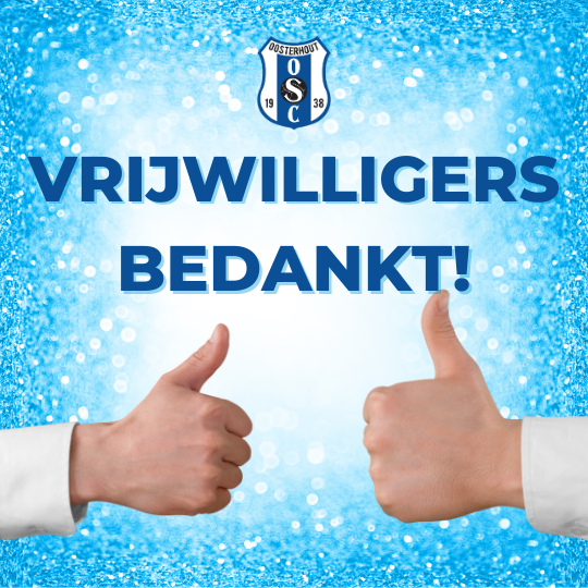 Vrijwilligersfeest 2024 - aanmeldformulier | vv OSC